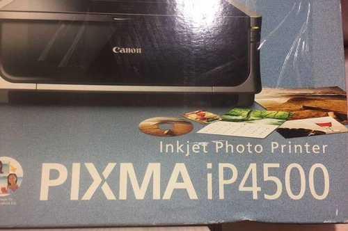 Фотопринтер canon pixma IP 4500