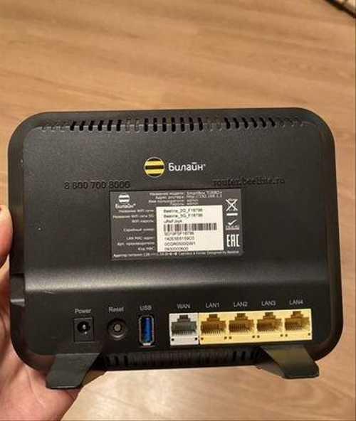 Wi-fi роутер Билайн Smartbox turbo+