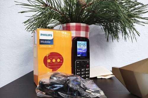Мобильный телефон Philips Xenium E109 (Чёрный)