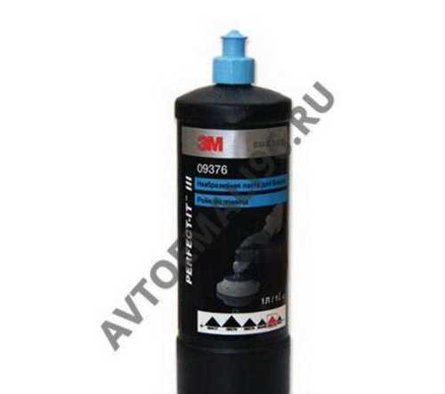 3M/3М Паста полировальная 09376NF №3 голубой колпа