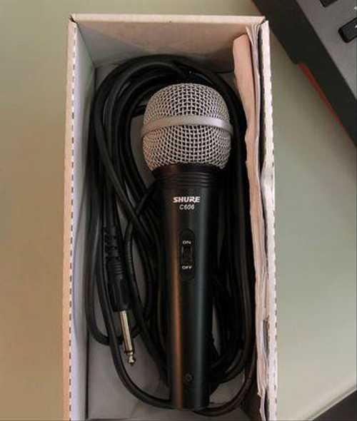 Микрофон shure C606