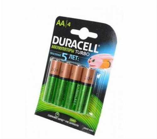 Аккумулятор AA 2500 mAh Duracell HR6, 4 шт