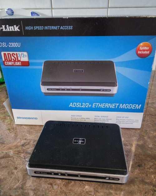 Adsl2/2+ethernet modem