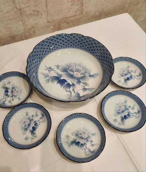 Японский фарфоровый набор посуды