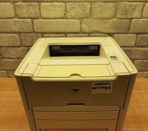 Лазерный принтер HP LaserJet 1160+Новый картридж