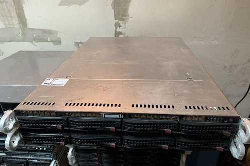 Серверы Supermicro 1U 6017R E5-2620