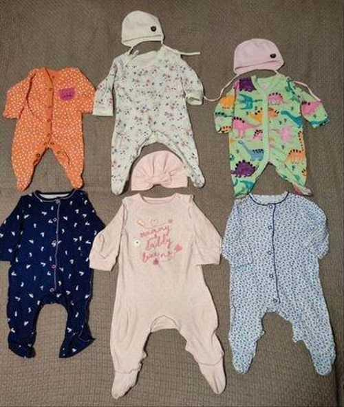 Комбинезоны, слипы next, mothercare. Торг