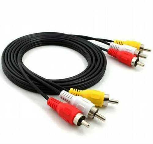 Кабель колокольчики 3RCA-3RCA