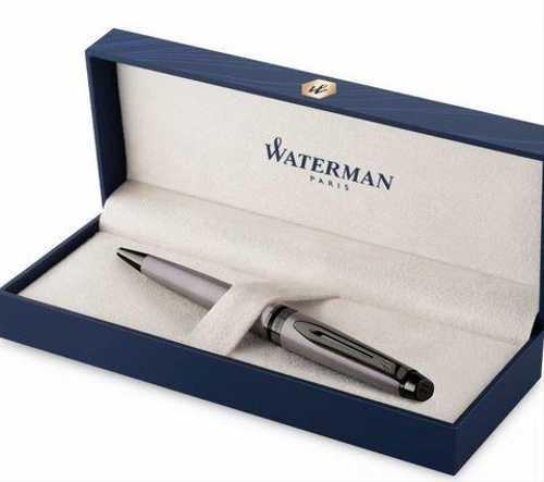 Ручка шариковая WatermanExpert Silver, цвет чернил