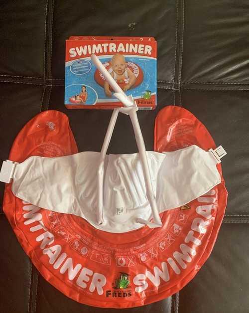 Надувной круг swimtrainer "classic" красный (3мес