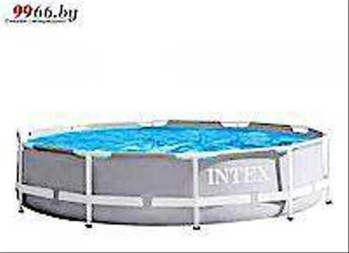 Каркасный бассейн Intex круглый 366/76