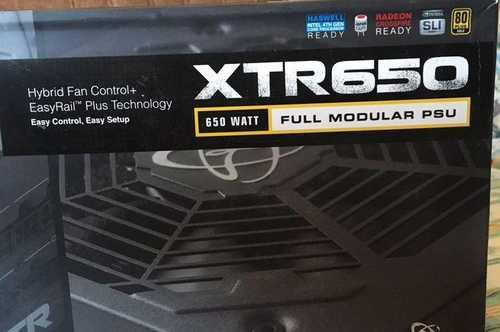 Блок питания xfx xtr650 модульный 650w