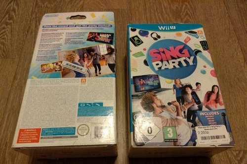 Игра Sing Party + Микрофон для Nintendo Wii U