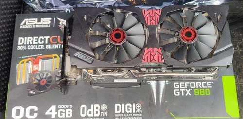 Видеокарта Asus Strix GeForce GTX 980 4Gb