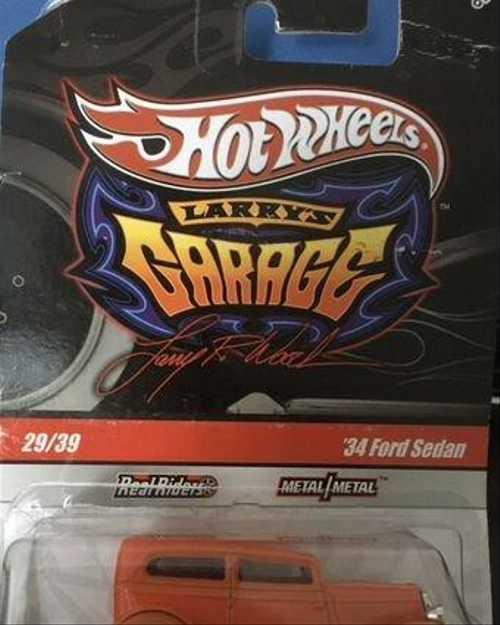 Hot wheels Larry’s garage Ford Sedan ‘34