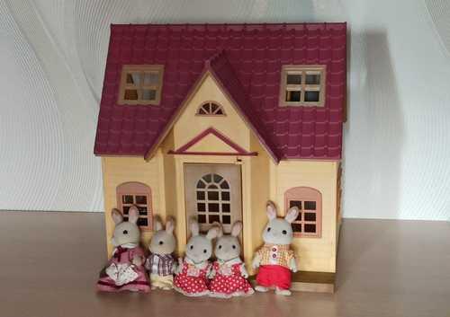 Дом Sylvanian Families с мебелью