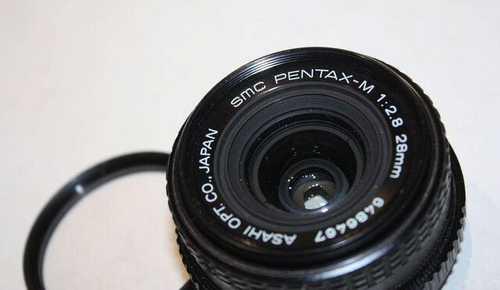 Объектив 28mm 2.8 pentax-k \\ зенит-к SMC Japan
