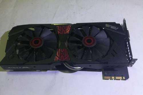 Видеокарта Asus Geforce GTX980 4Gb Strix нерабочая