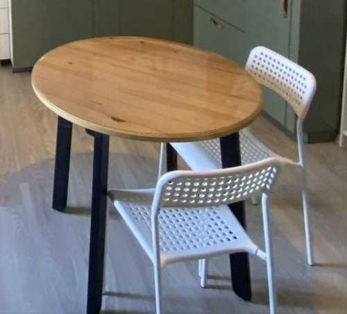 Стол круглый IKEA гамларед
