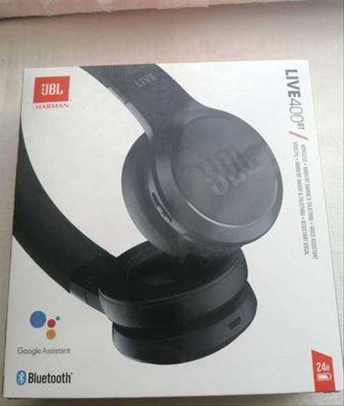 Беспроводные наушники JBL live 400BT черныe