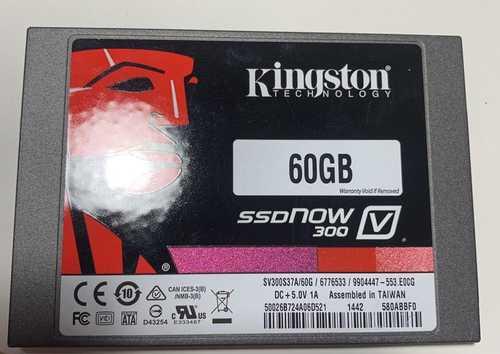 Жесткий диск Kingston ssd 60gb