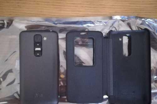 Смартфон LG G2 mini Dual Black + смарт чехол (б/у)