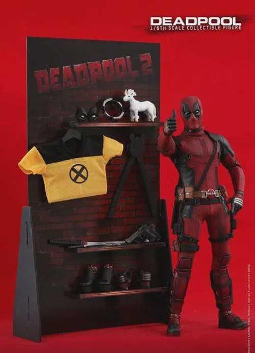 Фигурка 1/6 HOT toys MMS 490 deadpool 2