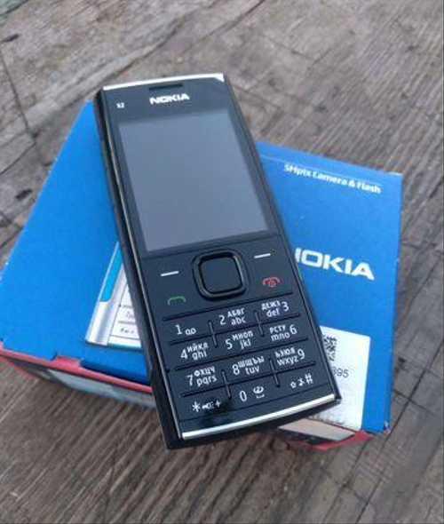Nokia X2-00 Black Chrome