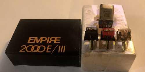 Empire 2000E/MK3 + три оригинальные иглы