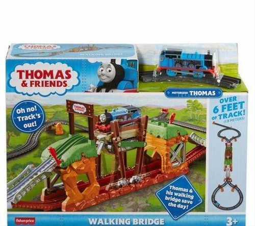 Игровой набор Mattel Thomas &amp Friends Трек-мастер Железная дорога Мост с переправой GHK84