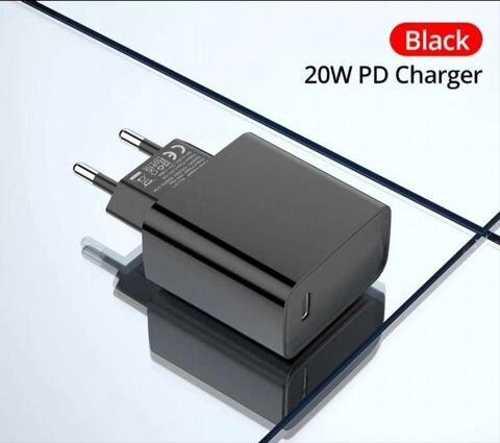 Зарядное устройство Pzoz PD 20W (Черная/Белая)
