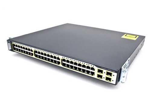 Коммутатор (свич) Cisco Catalyst WS-C-3750G-48TS