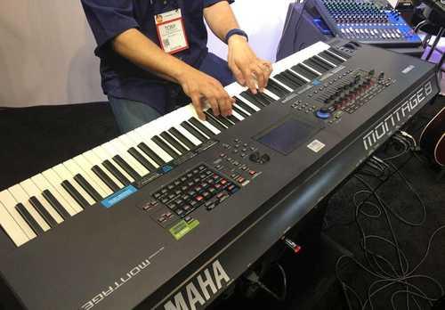 Yamaha Montage8 синтезатор ноутбук в подарок