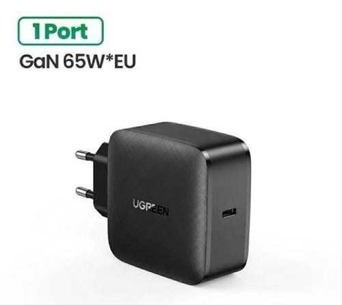 Блок питания Ugreen PD 65w для ноутбука/смартфона