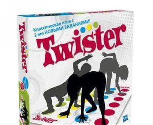 Twister твистер Hasbro хасбро с 2-мя новыми задани