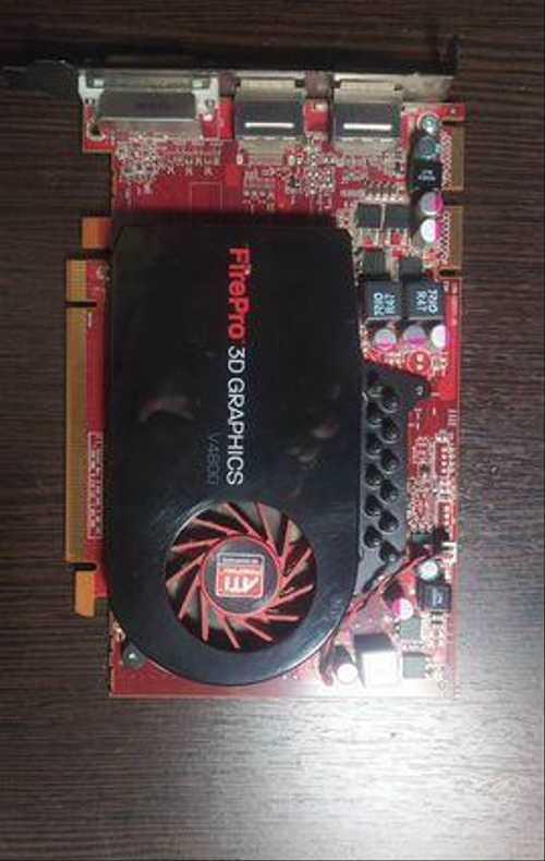 Видеокарту ATI FirePro v 4800