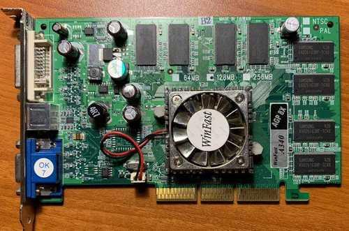 Видеокарта Nvidia GeForce FX 5500 128 mb