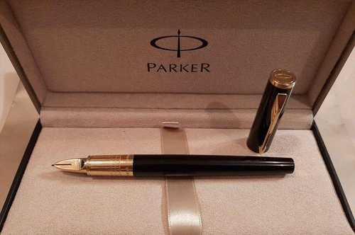 Ручка Parker Ingenuity Large, Black Lacquer GT 5th