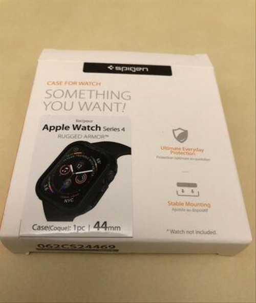 Чехол Spigen для Apple Watch 4/5/SE/6 44мм