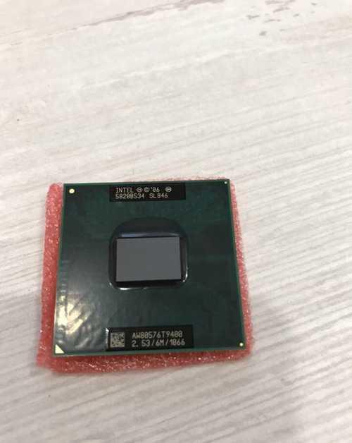 Процессор Intel Core 2 Duo T9400 cpu 6M cache2,53