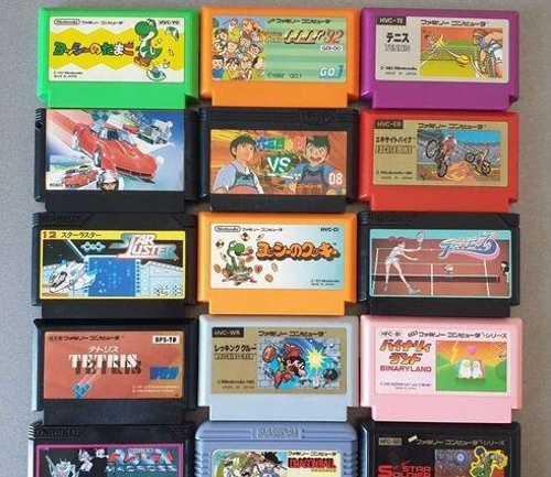 Картриджи Famicom