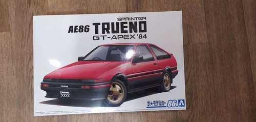 Сборная модель автомобиля Toyota ae86 sprinter Tru
