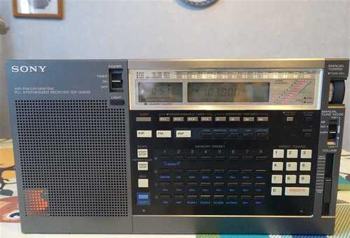 Японский радиоприемник Sony ICF-2001D Air