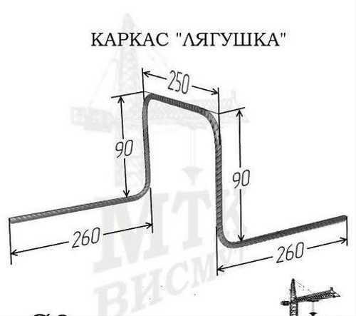 «Лягушки» из арматуры для армирующего каркаса: расчет размера, изготовление, установка и расход