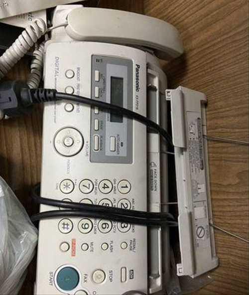 Телефон факс с трубками Panasonic