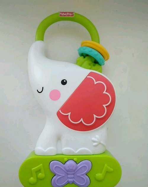 Ночник Слонёнок Успокаивающая игрушка Fisher-Price