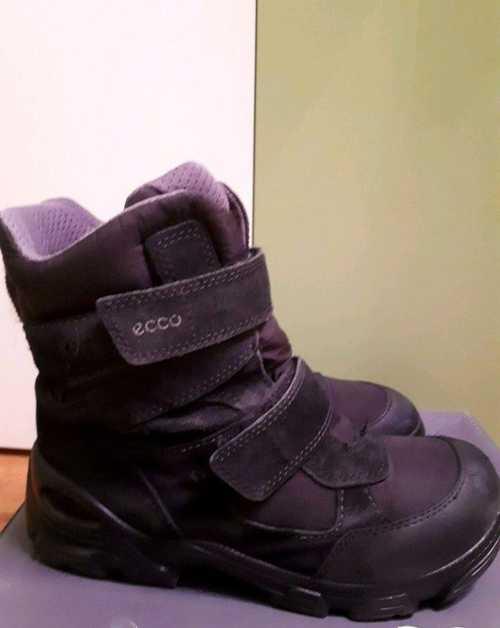 Ботинки ecco с мембраной Gore-Tex р.37