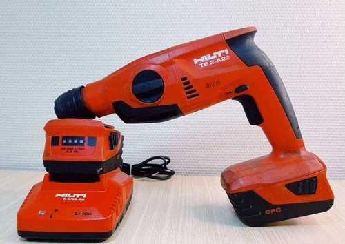 Аккумуляторный перфоратор hilti TE2-A22