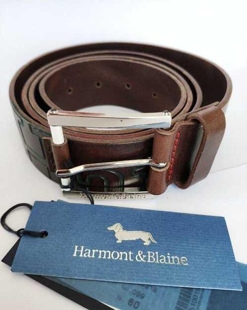 Ремень кожаный Harmont & Blaine