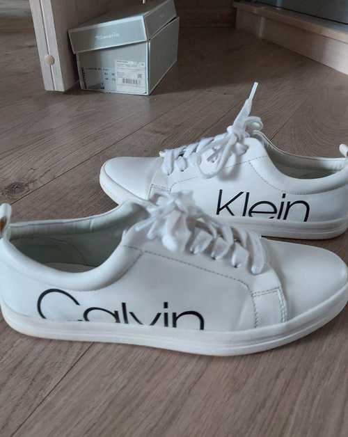 Кеды calvin klein белые